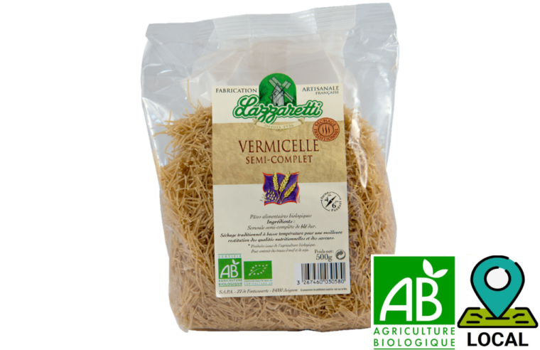 Vermicelle semi-complet Bio – Kapgreen